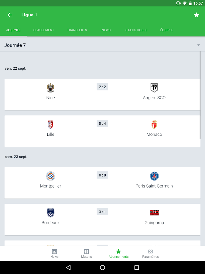 Onefootball Live Foot & Scores – Applications Android sur Google Play
