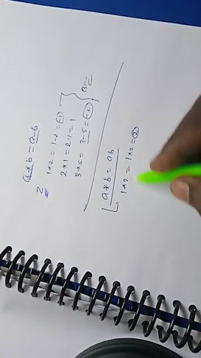Determine whether or not each of the definition of * given below gives a