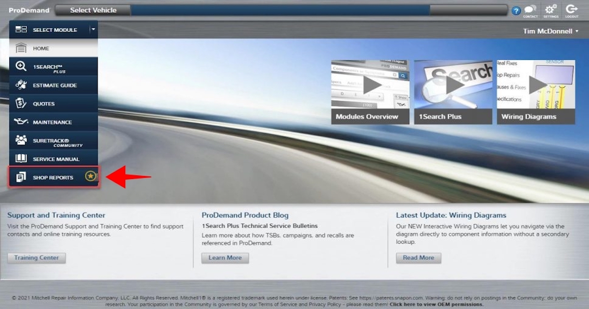Viewing Your Shop Reports Remotely - Mitchell 1 Manager SE