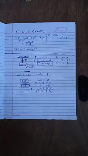 Quer Find tension in string 1 and 22 kgT1 =lgT1 =10 N T1 −lg=0T2 =10+20T.. Quer Find tension in string 1 and 22 kgT1 =lgT1 =10 N T1 −lg=0T2 =10+20T..